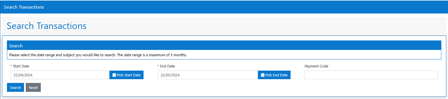 Payment Gateway User Guide